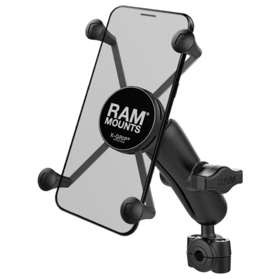 RAM MOUNTS ラムマウント Xグリップ(M)＆バーマウントベース(S)セット :25741650:ウェビック1号店 - 通販 - Yahoo!ショッピング