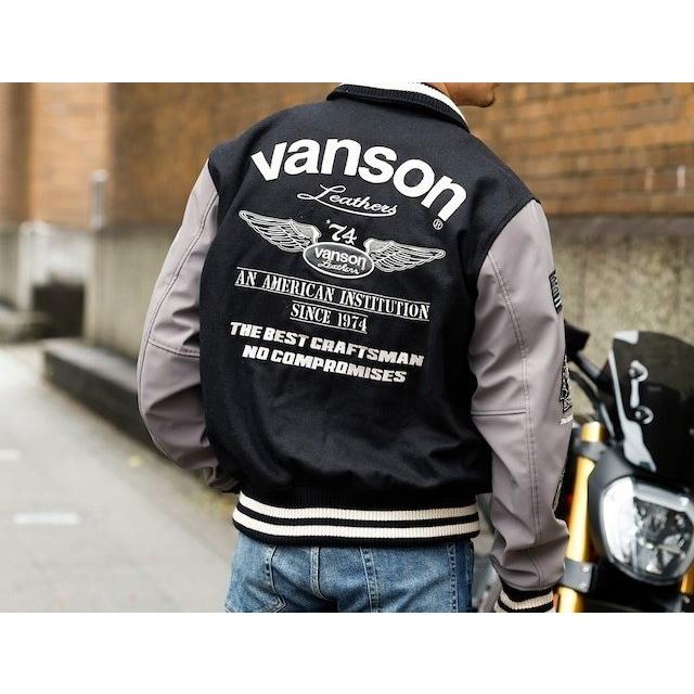 VANSON バンソン アワードジャケット サイズ：L ウインタージャケット : 25741680 : ウェビック1号店 - 通販 - Yahoo!ショッピング