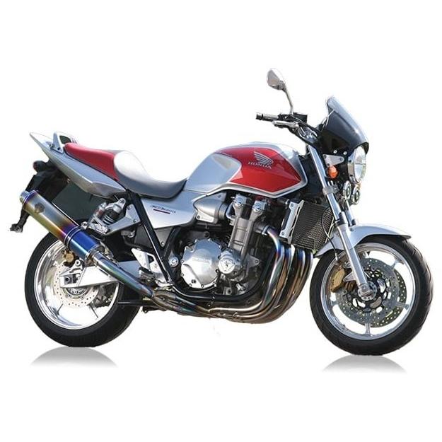 r’s gear r’s gear:アールズギア ワイバンクラシックR フルエキゾースト マフラー タイプ：チタンドラッグブルー CB1300 SF CB1300 SB :25742782:ウ ...