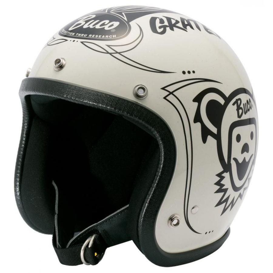 BUCO ブコ グレイトフルデッド サイズ：エクストラブコXL(61-62cm) ジェットヘルメット : 25743315 : ウェビック1号店 - 通販 - Yahoo!ショッピング