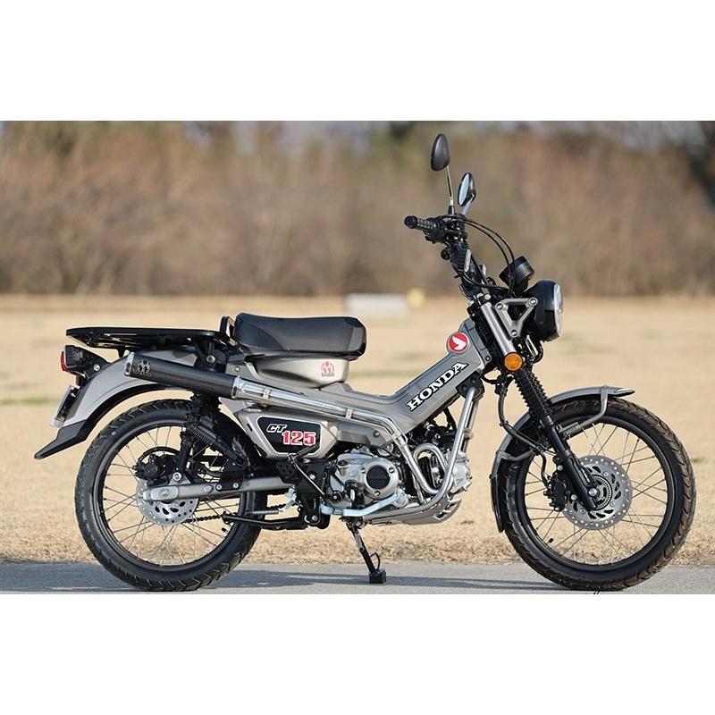 SP忠男 スペシャルパーツ忠男 PURESPORT(ピュアスポーツ)Sフルエキゾーストマフラー タイプ：カーボン CT125 HONDA ホンダ フルエキゾーストマフラー : 25744233 ...