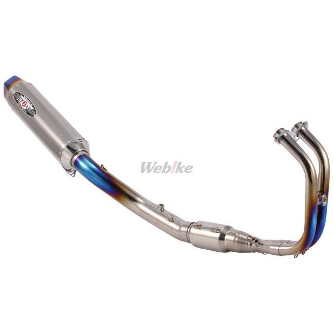 BEET ビート NASSERT Evolution TypeIIフルエキゾーストマフラー タイプ：クリアチタンサイレンサー Ninja400 Z400 KAWASAKI カワサキ マフラー ...