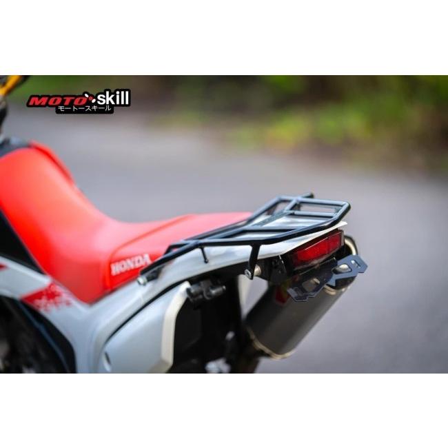 MOTOSKILL モートースキール リアキャリア CRF250L／CRF250 Rally CRF250L CRF250 RALLY HONDA ホンダ リアキャリア : 25774630 ...