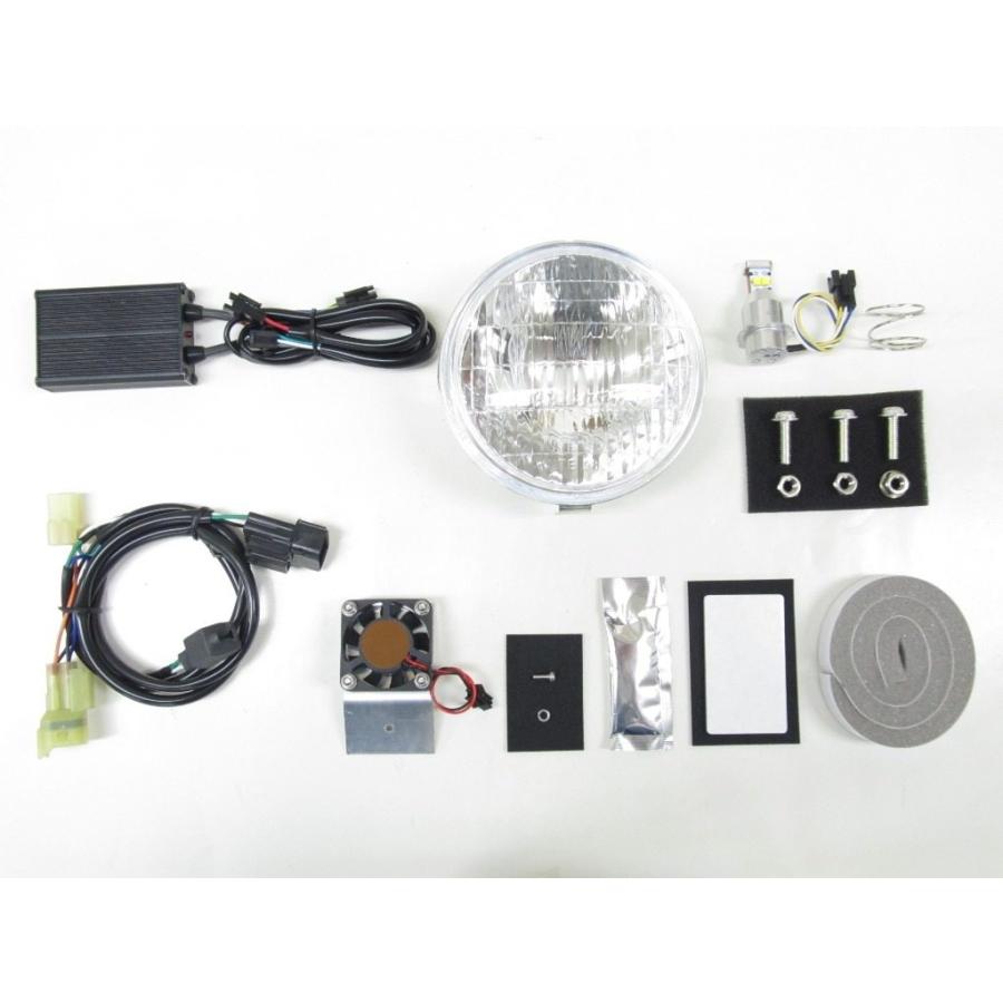 PROTEC プロテック LEDクラシカルヘッドライト タイプ：6000k(LBH-H39) クロスカブ110 HONDA ホンダ ヘッドライト : 25839986 : ウェビック1号店 ...