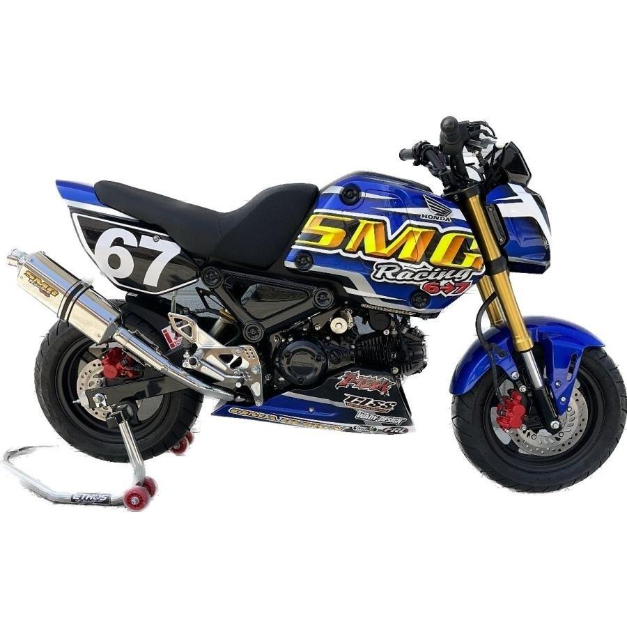 ETHOS エトスデザイン 【SMGレーシング】スリップオンレーシングマフラー GROM HONDA ホンダ スリップオンマフラー マフラー ...