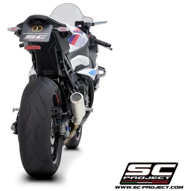 SC-PROJECT SCプロジェクト CR-T スリップオンサイレンサー【公道走行可】 本体材質：チタン S1000RR M1000RR BMW BMW BMW BMW :25865356 ...