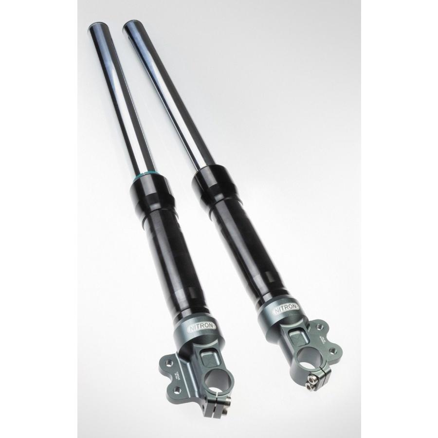 NITRON ナイトロン FRONT FORK NTF43CR2 Series バネレート：9.0N/mm / 全長：800mm フロント ...