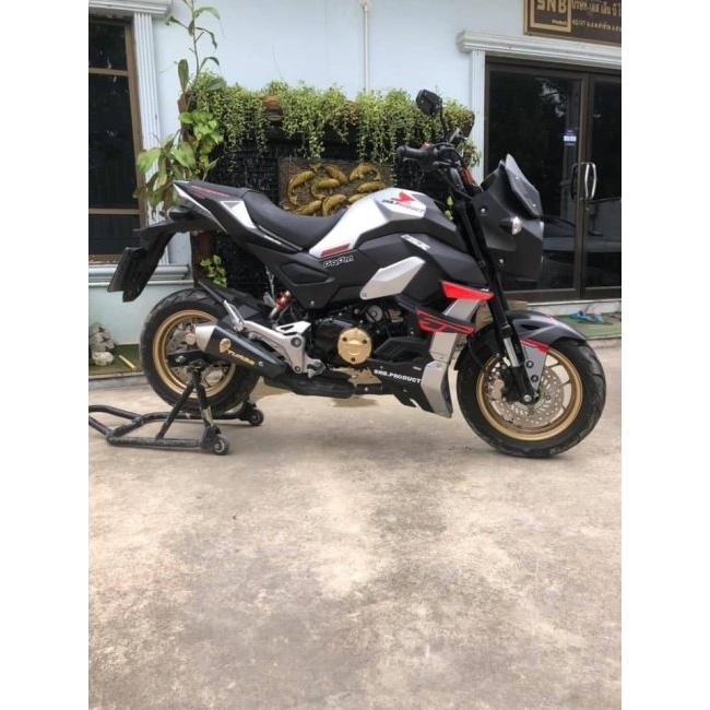 SNB エスエヌビー New Fairing MSX SF Color：Blue グロム HONDA ホンダ フルカウル・外装セット カウル ...