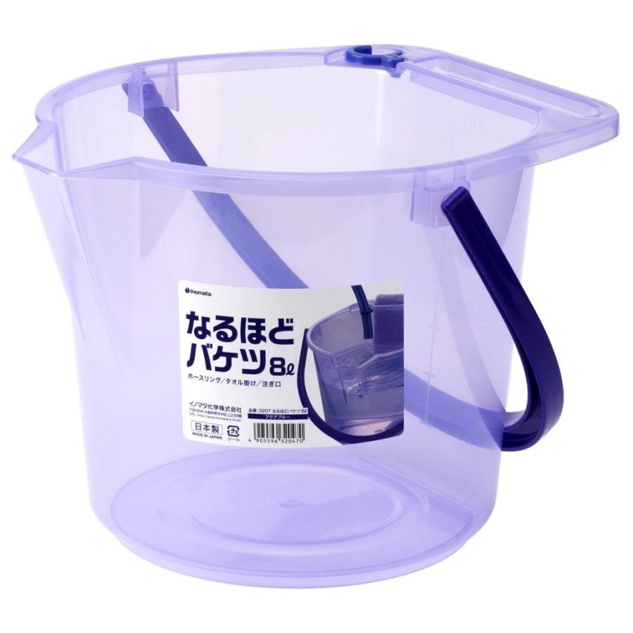 INOMATA イノマタ化学 なるほどバケツ カラー：アクアブルー : 25924127 : ウェビック1号店 - 通販 - Yahoo!ショッピング