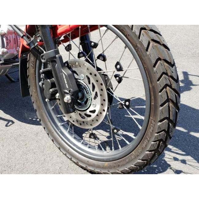 OUTEX アウテックス スポークブースター カラー：ブルーアルマイト TTR125LWE CT125ハンターカブ YAMAHA ヤマハ HONDA ホンダ ホイール関連 足回り : ウェ ...