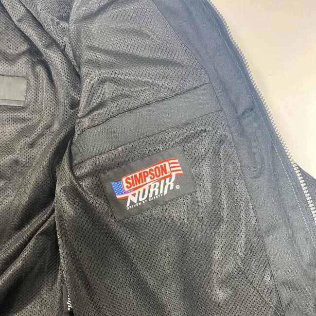SIMPSON シンプソン NSM-D01 ライダースメッシュジャケット サイズ：L :25936836:ウェビック1号店 - 通販 - Yahoo!ショッピング