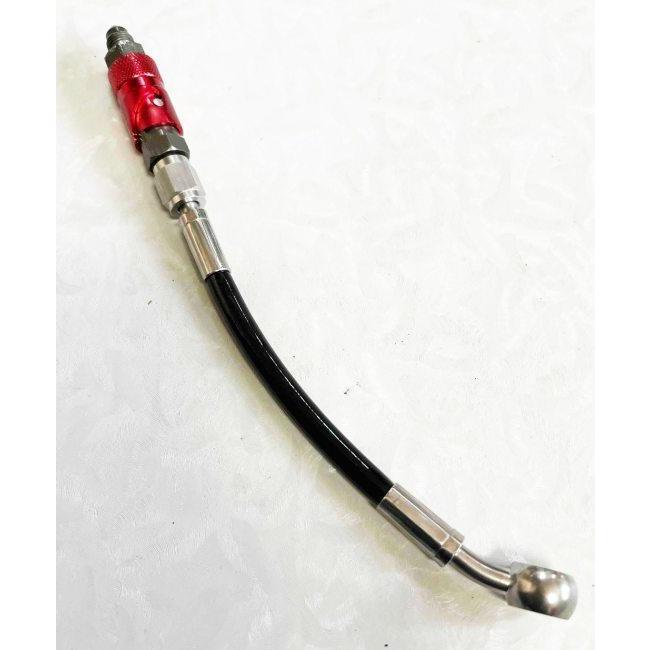 TITANIUM64 チタニウムロクジュウヨン ブレーキクイックリリースコネクター＋専用ショートブレーキホースセット カラー：レッド その他 ...
