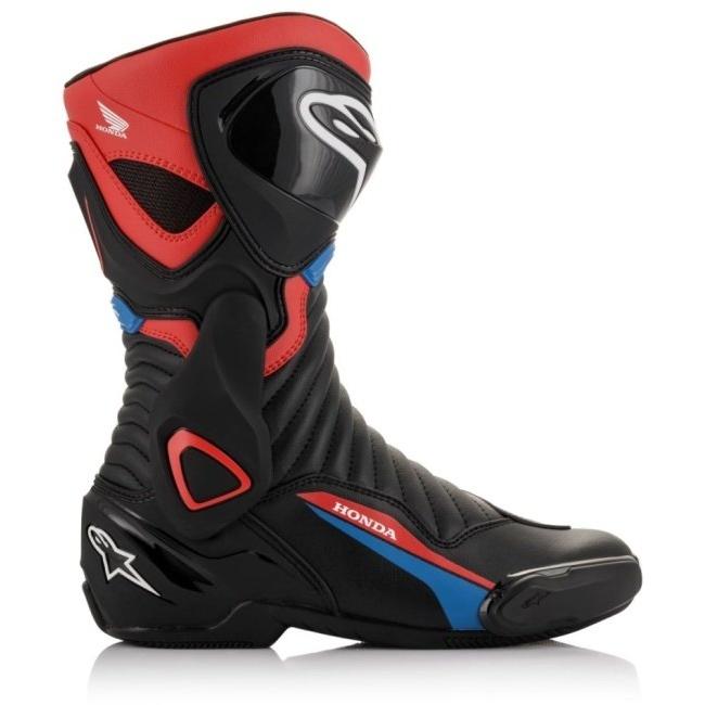 ホンダ HONDA RIDING GEAR ライディングギア 【alpinestars×HONDA】SMX-6 v2 ブーツ[SMX-6 ブーツ ブラック／レッド／ブルー]レーシングブーツ ...