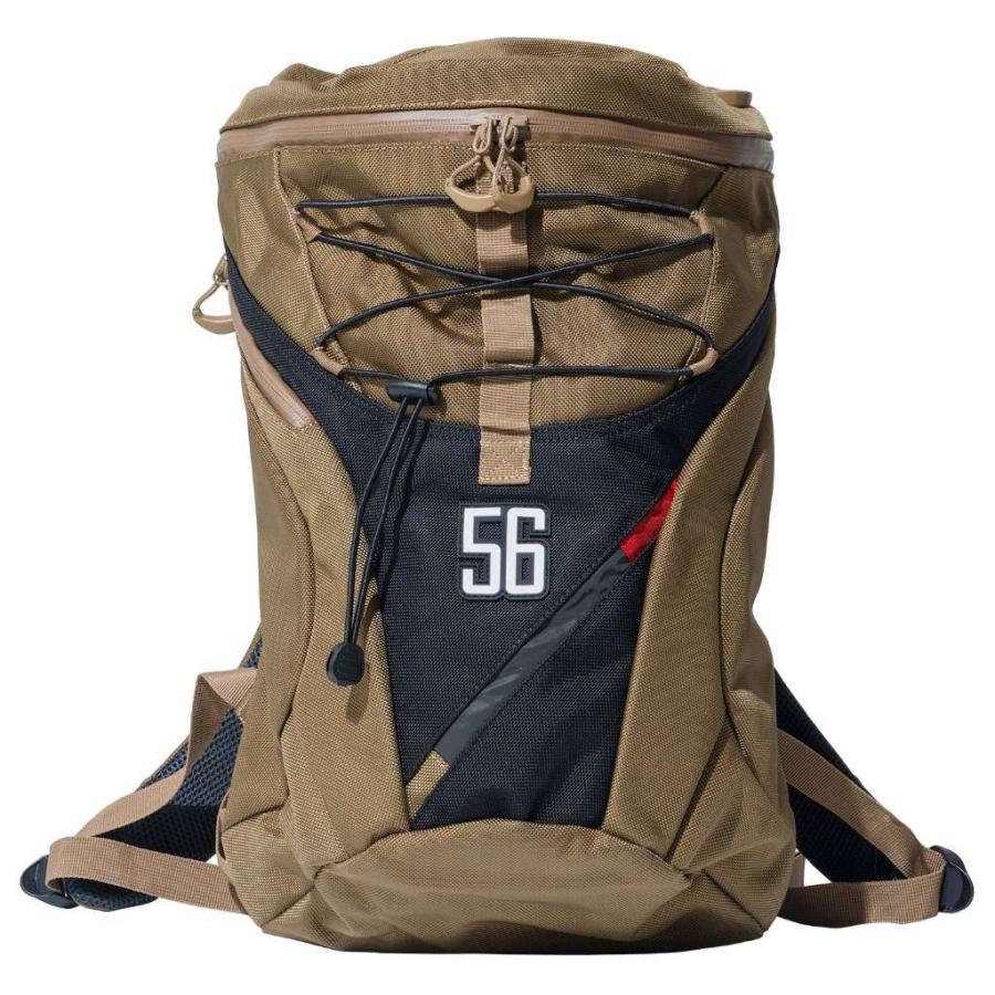 56design 56デザイン 【56design×KUSHITANI】AIR THROUGH BACK PACK カラー：Khaki／Black リュックサック・ナップザック : ウェビック ...