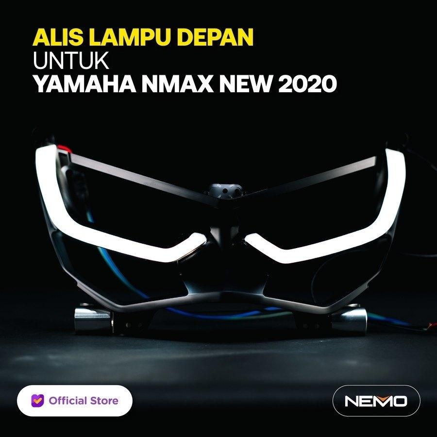 NEMO Nemo ネモ LED Headlight Trim Color：Red N-MAX YAMAHA ヤマハ ヘッドライト 灯火類 電装系 : ウェビック1号店 - 通販 ...