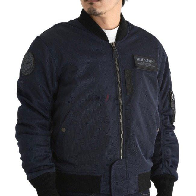 HOUSTON ヒューストン MA-1 M／C メッシュジャケット サイズ：XS : ウェビック1号店 - 通販 - Yahoo!ショッピング