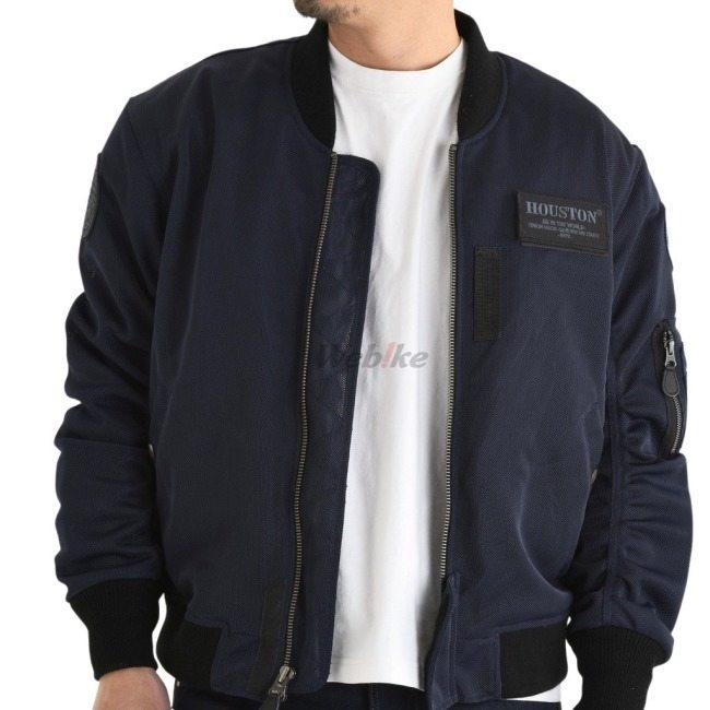 HOUSTON ヒューストン MA-1 M／C メッシュジャケット サイズ：XS : ウェビック1号店 - 通販 - Yahoo!ショッピング