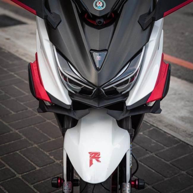 R2 SpeedTek R2 speedtek SWLF サイドウイングレットキット X-FORCE カラー：蛍光イエロー FORCE YAMAHA ヤマハ スポイラー・ウイング ...