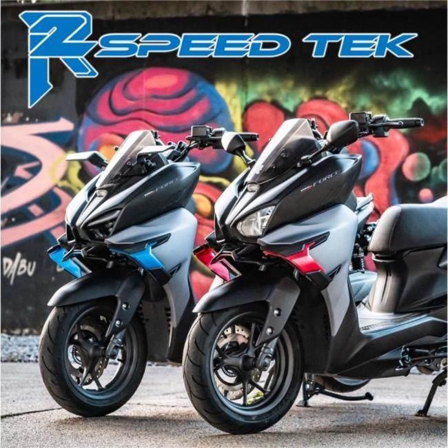 R2 SpeedTek アールツースピードテック SWLF 2.0 サイドウイングレットキット X-FORCE カラー：マットブラック FORCE YAMAHA ヤマハ スポイラー・ウイング ...