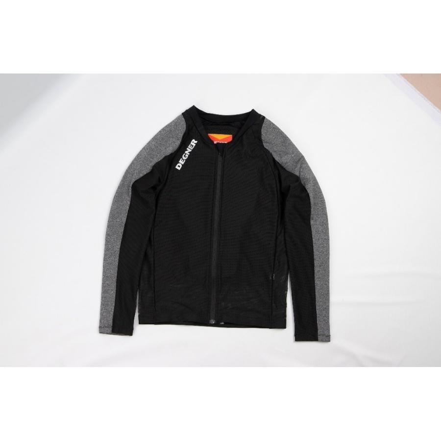 DEGNER デグナー PS-14 エアスルーインナープロテクター長袖 サイズ：S その他上半身プロテクター プロテクター : ウェビック1号店 - 通販 - Yahoo!ショッピング