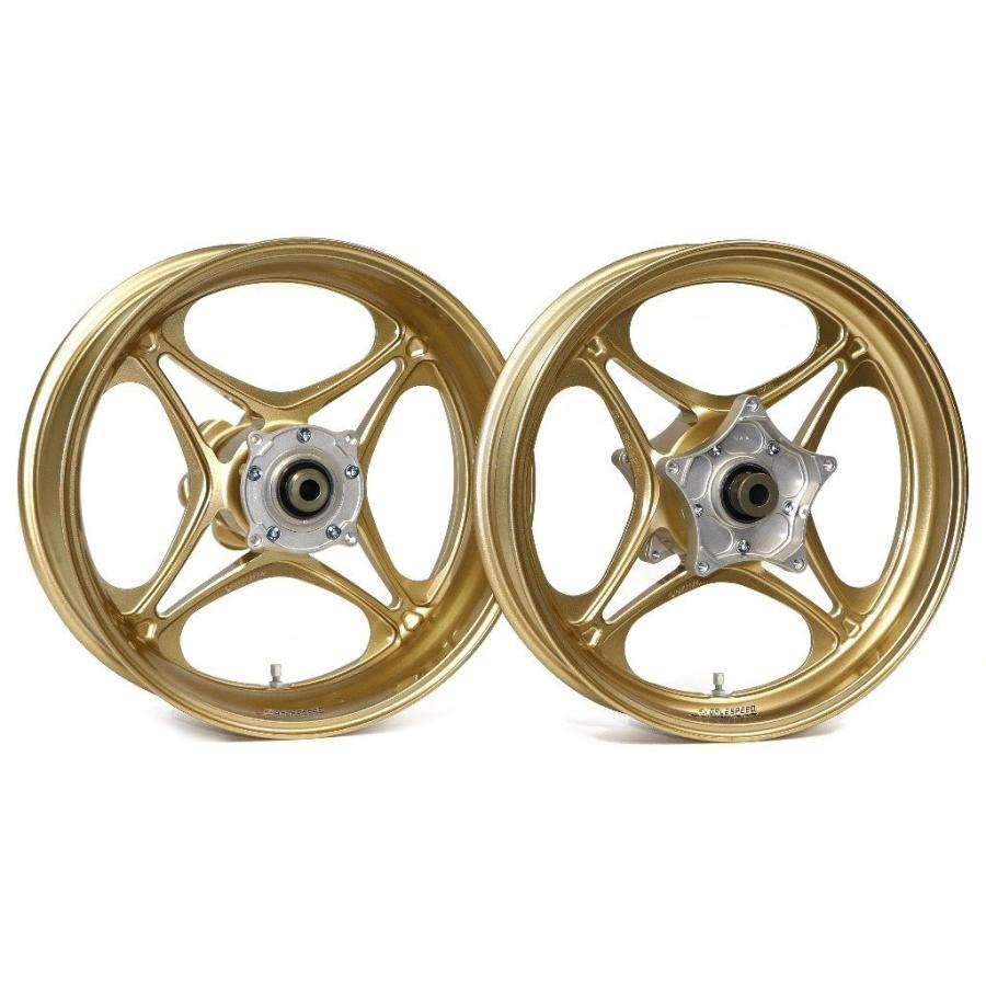 GALE SPEED ゲイルスピード 【TYPE-J フロント】アルミニウム鍛造ホイール ホイールカラー：ゴールド / ガラスコーティング ...