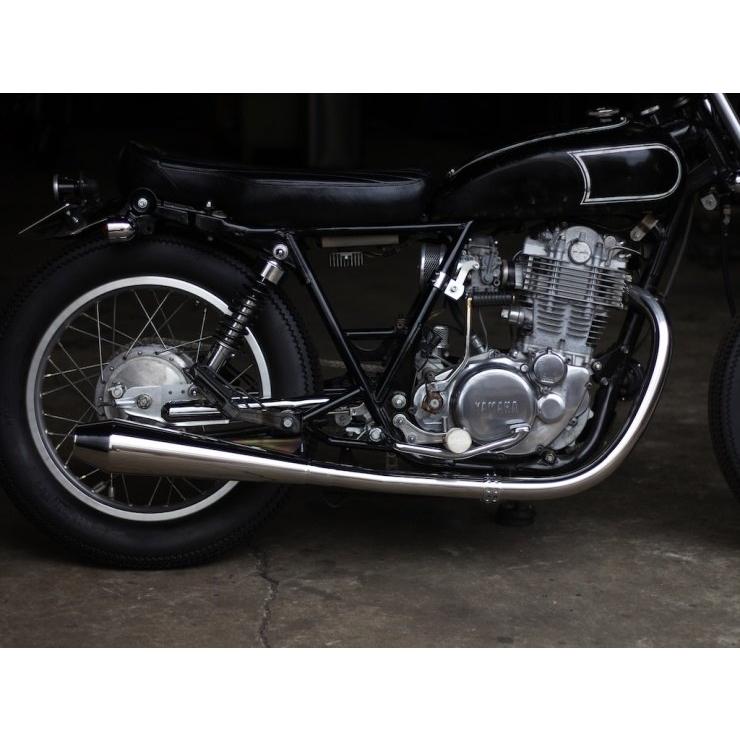 Motor Rock モーターロック STDメガホン ミドル 新型フルエキ キャブ車 タイプ：ダウン SR400 SR500 YAMAHA ヤマハ : 25996369 : ウェビック1号店 ...