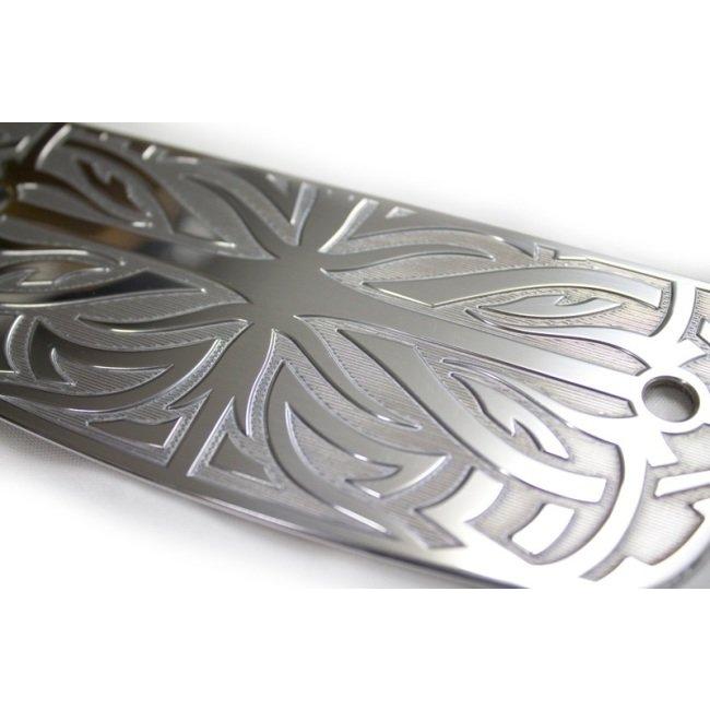 TRIJYA トライジャ パッセンジャーフットボード プレート Type02 カラー：ブラック HARLEY-DAVIDSON ハーレーダビッドソン フロアボード・ステップボード : ウェ ...