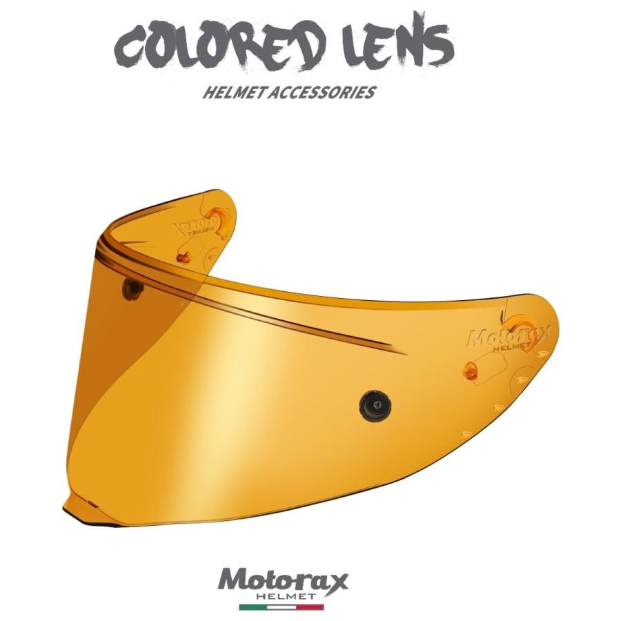 ブランド登録なし RSMORAX アールエスモラックス R90GP ミラーシールド カラー：ナイトビジョンイエロー ヘルメットシールド : ウェビック1号店 - 通販 - Yahoo!ショッピング