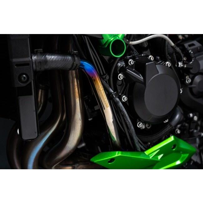 TRICK STAR TRICKSTAR トリックスター チタンラジエターパイプ Z H2 KAWASAKI カワサキ ラジエーターホース ...