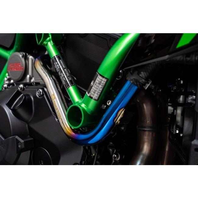 TRICK STAR TRICKSTAR トリックスター チタンラジエターパイプ Z H2 KAWASAKI カワサキ ラジエーターホース ...