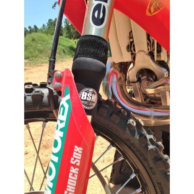 Shock Sox ショックソックス フロントショックソックス ダート オフロード 倒立フォーク用 6インチ カラー：オレンジ フォークガード ...