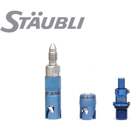 STAUBLI ストーブリ ブレーキラインクイックコネクター CBR02 プラグ カラー：グリーン その他ブレーキパーツ ブレーキ : ウェ ...