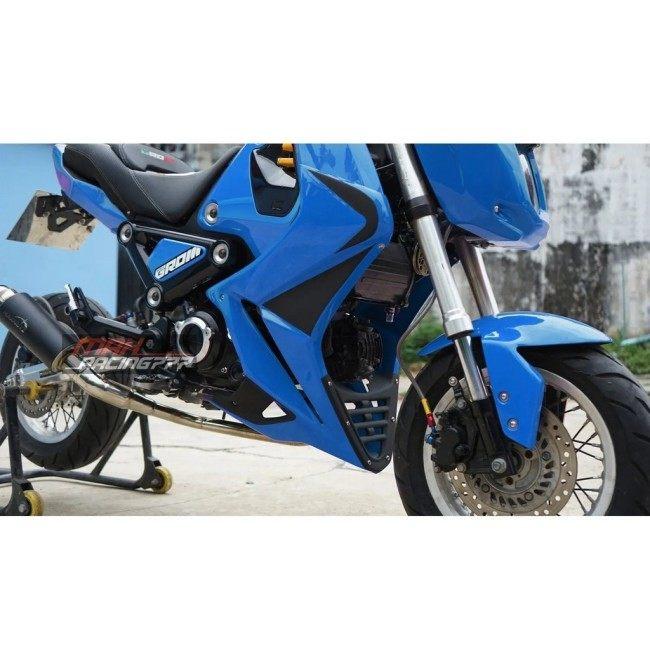 MaxNus マックスナス アンダー＋サイドカウル V.2 グロム カラー：ブルー GROM125 HONDA ホンダ サイドカウル・サイド ...