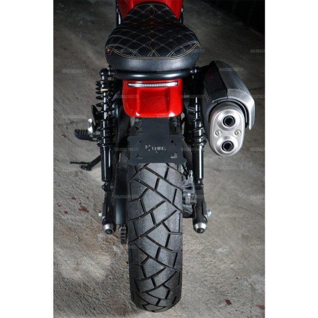 MaxNus マックスナス リアフェンダー＋プレートホルダー CL250/300/500 カラー：レッド CL300 CL500 CL250 ...