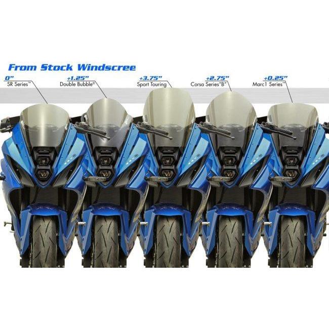 ZERO GRAVITY ZEROGRAVITY ゼログラビティ スクリーン スポーツツーリング カラー：スモーク GSX-8R SUZUKI スズキ 外装 : ウェビック1号店 - 通販 ...