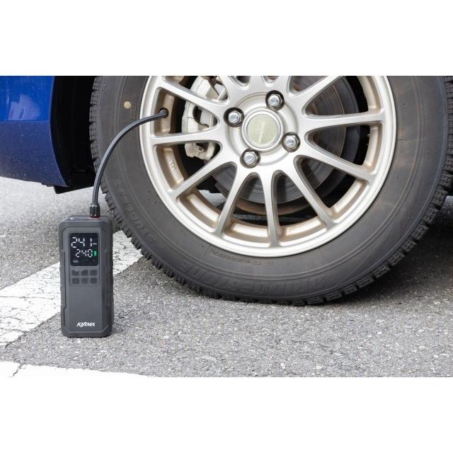 KIJIMA キジマ High-power スマートエアポンプ JP03 ChargedbyUSB-C QuickConected BK 空気入れ その他タイヤ関連用品 : ウェビック1号店 ...
