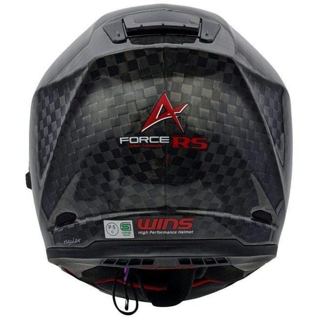 ウインズジャパン WINS ウインズ A-FORCE RS 12K ドライカーボンモデル サイズ：M フルフェイスヘルメット ヘルメット : ウェビック1号店 - 通販 - Yahoo!ショッピング