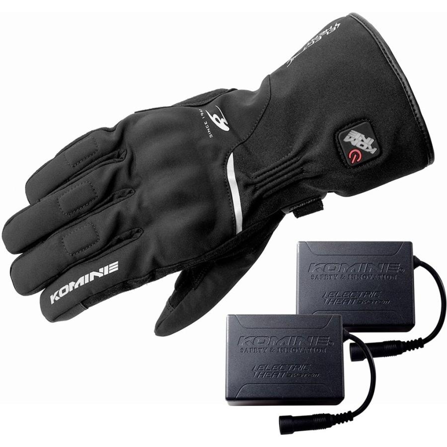 KOMINE コミネ EK-2175 プロテクトエレクトリックヒートグローブ セット サイズ：M 電熱グローブ : 26059562 : ウェビック1号店 - 通販 - Yahoo!ショッピング