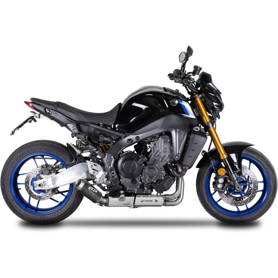 SPARK EXHAUST スパーク マフラー MotoGP サイレンサー フルエキゾーストマフラー 材質：ダークスタイル MT-09 XSR 900 YAMAHA ヤマハ ...