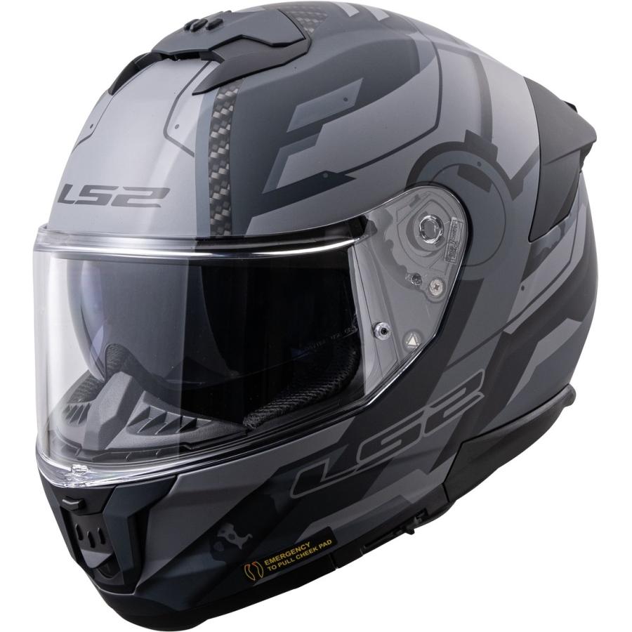 LS2 HELMETS エルエス2 STREAMII ヘルメット サイズ：XL フルフェイスヘルメット : ウェビック1号店 - 通販 - Yahoo!ショッピング
