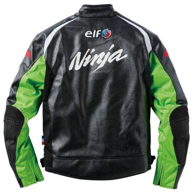 カワサキ Kawasaki カワサキ×elf エボルツィオーネPUレザージャケット サイズ：LL(J80080219) ウインタージャケット ジャケット アパレル : ウェビック1号店 ...