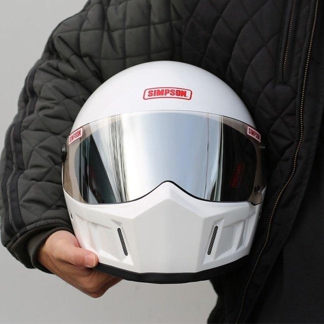 SIMPSON（バイク） SIMPSON NORIX シンプソンノリックス SB15用シールド カラー：ミラークローム SB15 ヘルメットシールド ヘルメット : ウェビック1号店 - 通販 ...