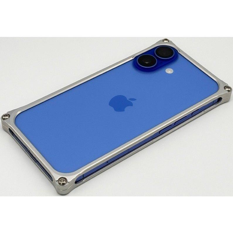 GILD design ギルドデザイン ソリッドバンパーforiPhone16 カラー：シルバー スマートフォンケース : 26105548 ...