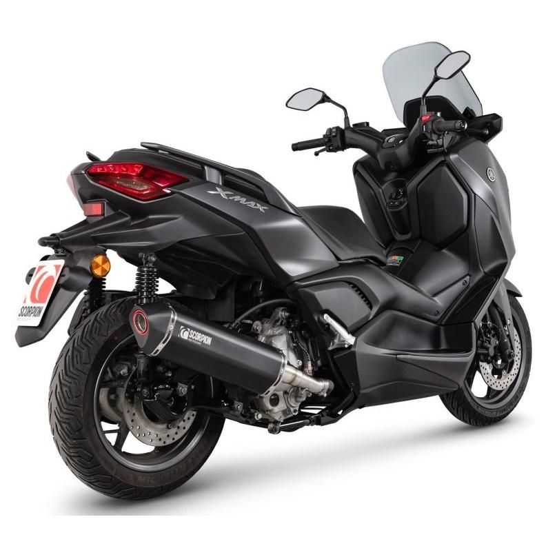 SCORPION スコーピオン セルケトパラレル スリップオンマフラー タイプ：ブラックセラミックコーティングスリーブ／重量：3.31kg XMAX 300 YAMAHA ヤマハ : ウェ ...