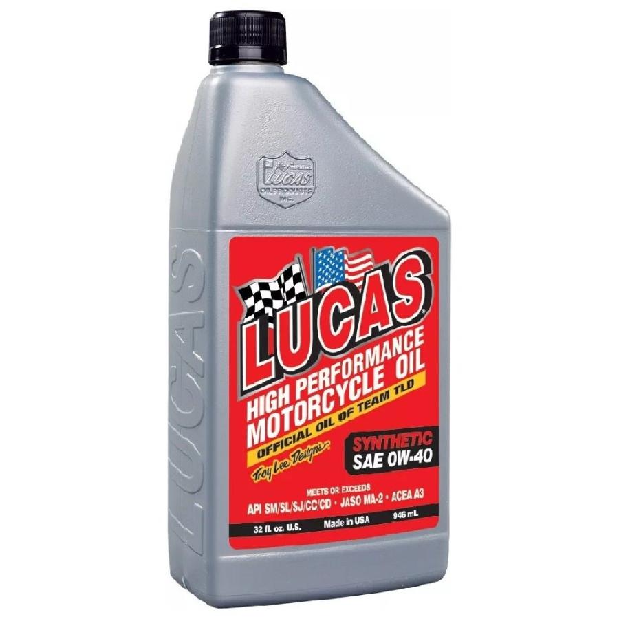 LUCAS OIL ルーカスオイル モーターサイクル シンセティックオイル【0W40】【946ml】 4サイクルオイル : 26118499 : ウェビック1号店 - 通販 - Yahoo ...