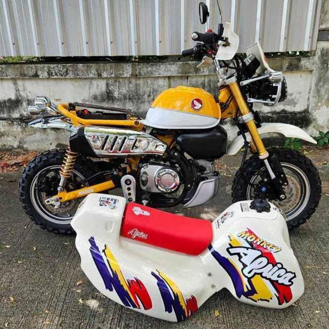 ThaiMinimoto タイミニモト Monkey Africa Cover Kit (replica) for Honda Z125 22 ...