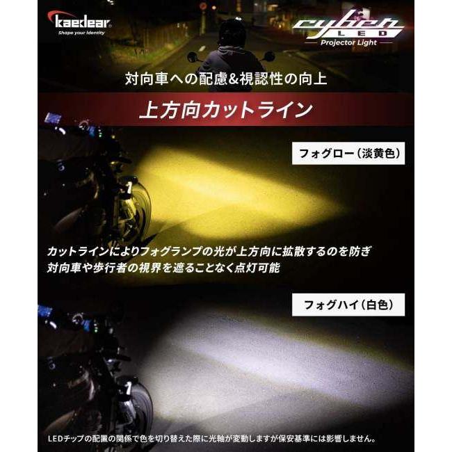 Kaedear カエディア KDR-K10-W15 Cyber LED プロジェクター ライト ヘッドライト 灯火類 電装系 : ウェビック1号店 - 通販 - Yahoo!ショッピング