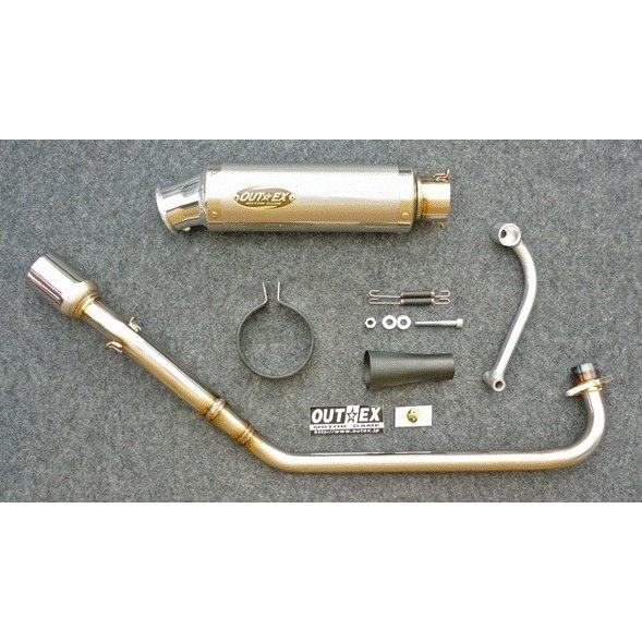 OUTEX（アウテックス） OUTEXマフラー O2センサーボス：付き / サイレンサータイプ：ステンレスサイレンサー スーパーカブ50 FI ...