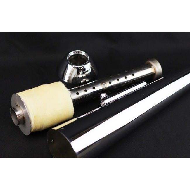 GOODS グッズ REVERSE CONE MEGAPHONE MUFFLER - ESPECIALLY SR400 SR500 YAMAHA ヤマハ スリップオンマフラー マフラー : ウ ...