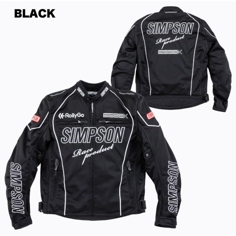 SIMPSON シンプソン NSM-E02 ライダーズ メッシュ ジャケット サイズ：L メッシュジャケット アパレル : ウェビック1号店 - 通販 - Yahoo!ショッピング